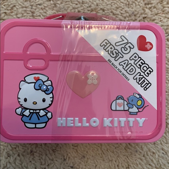 Hello Kitty | Other | 75 Piece Hello Kitty First Aid Kit | Poshmark